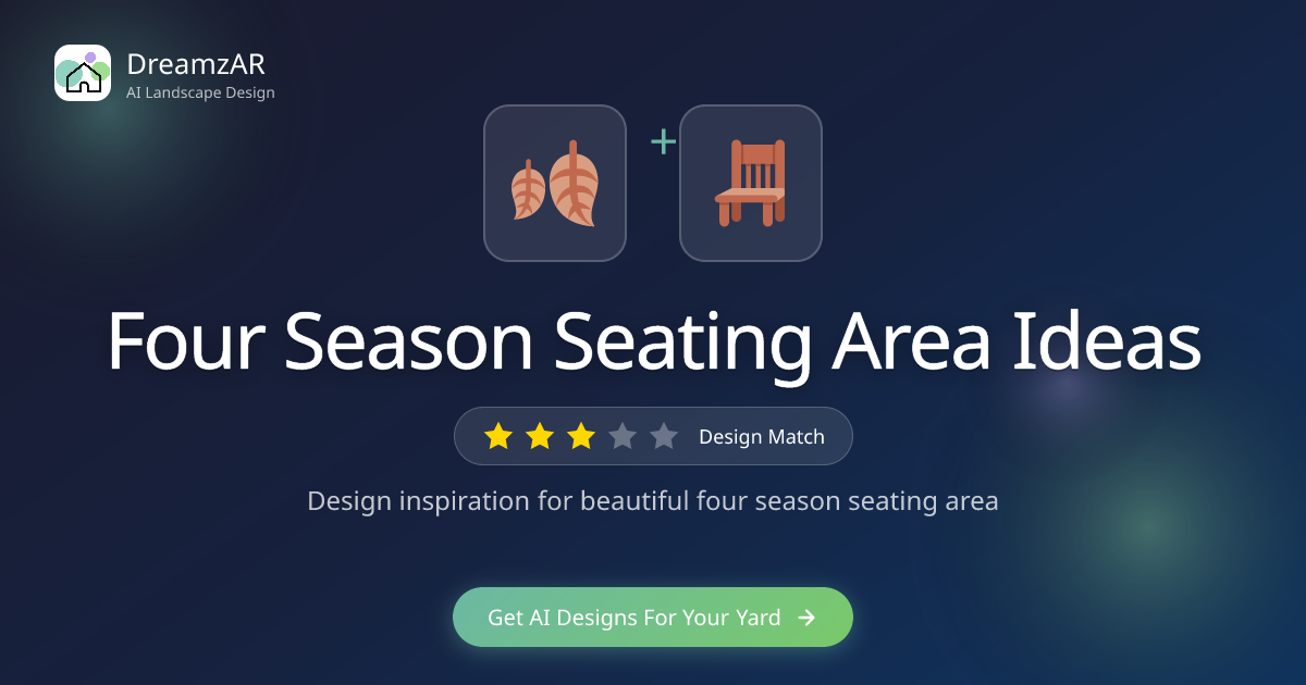 Four Season Seating Area Ideas - Design Inspiration | DreamzAR | DreamzAR